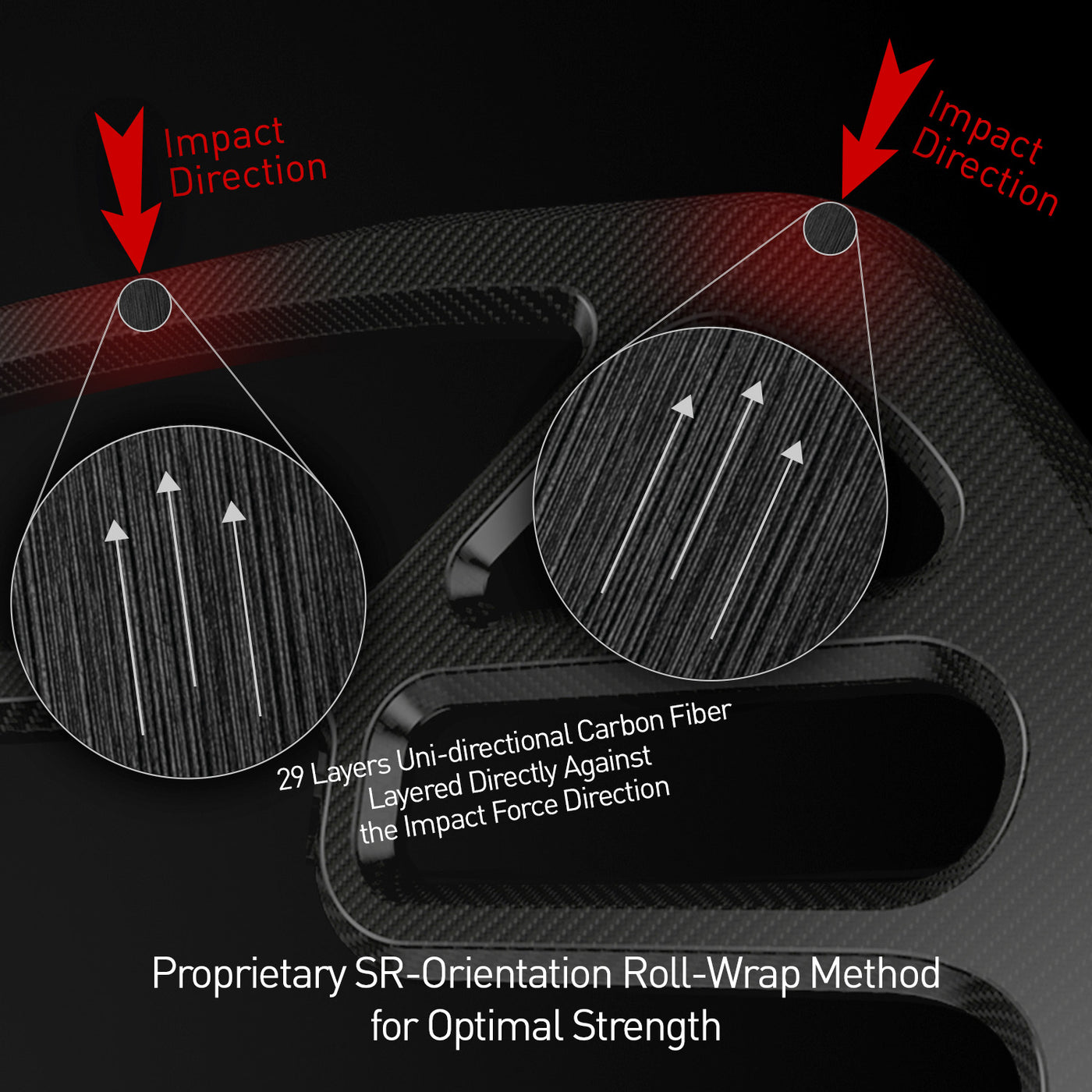 SR GT4 RS DRY CARBON FIBER ROLL CAGE & HARNESS BAR - FIA 253 COMPLIANT ...