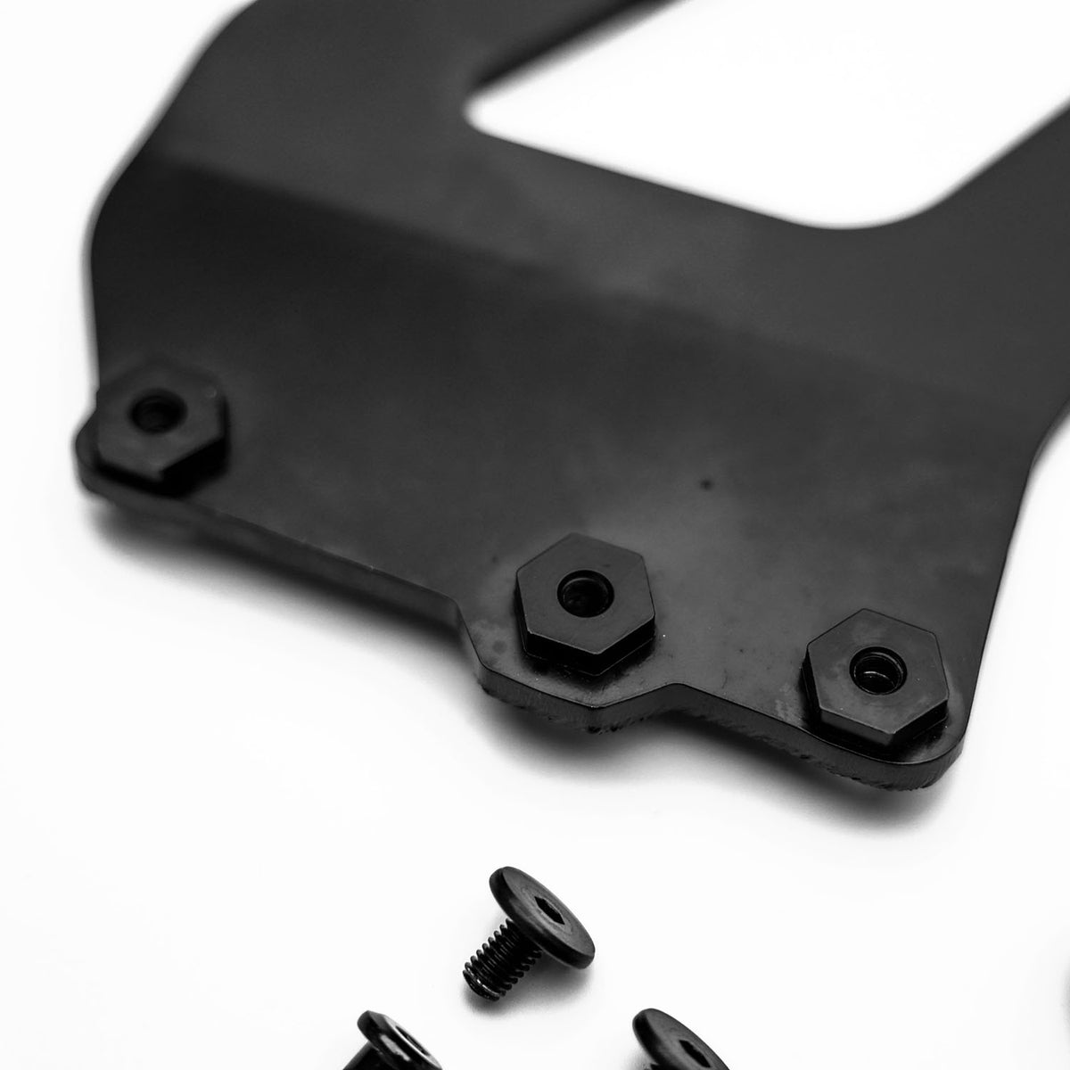 SR GT4 3-INCH SWAN NECK WING RISER - OEM 2017 ALUMINIUM [PORSCHE 718 G ...