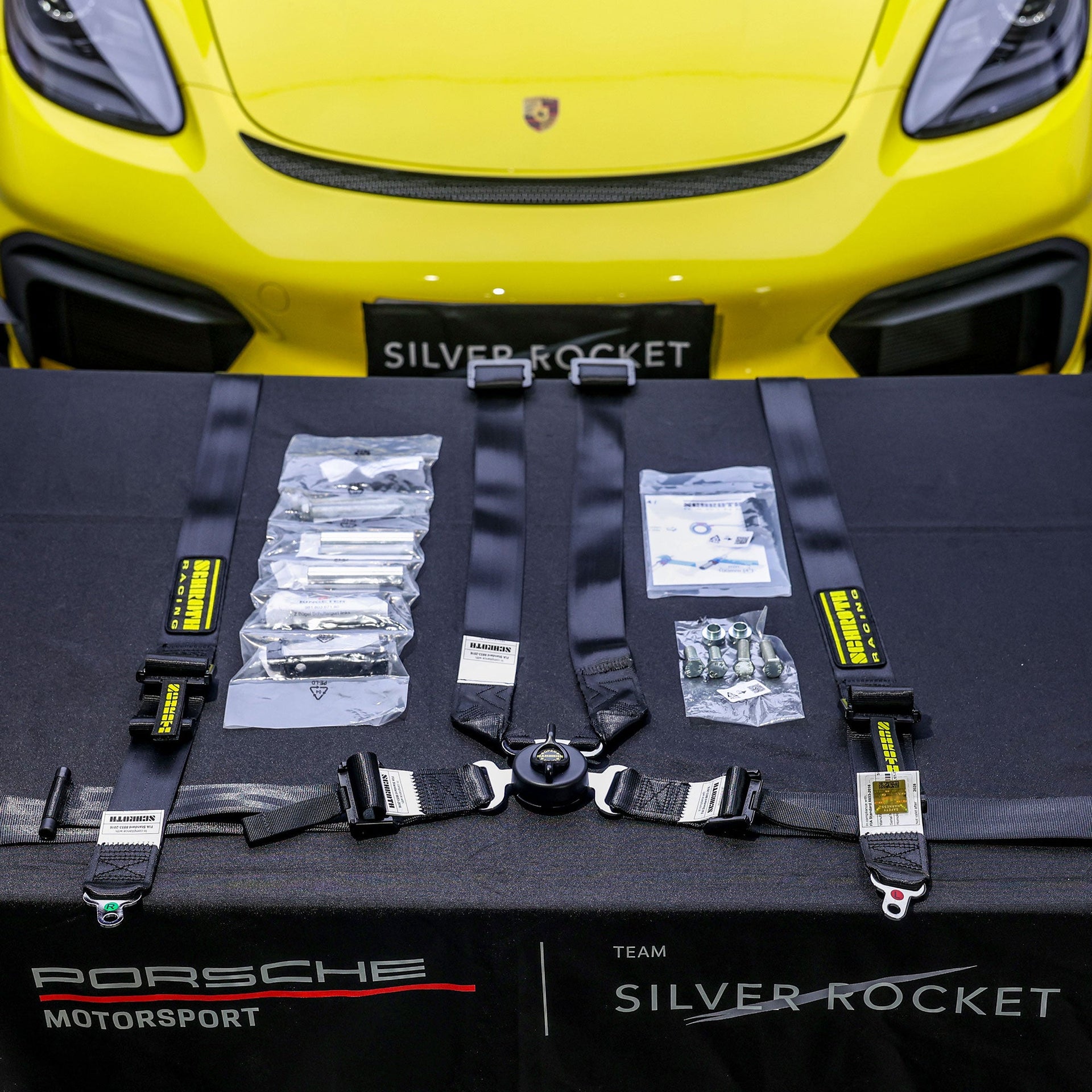 Porsche 718 GT4 RS Safety – Silver Rocket Racing