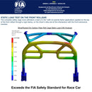SR GT4 RS DRY CARBON FIBER ROLL CAGE & HARNESS BAR - FIA 253 COMPLIANT ...