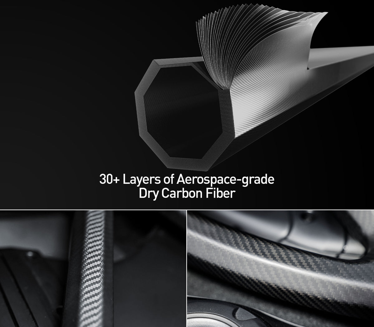 SilveRocket GT4 RS DRY CARBON FIBER ROLL CAGE & HARNESS BAR - FIA 253 ...