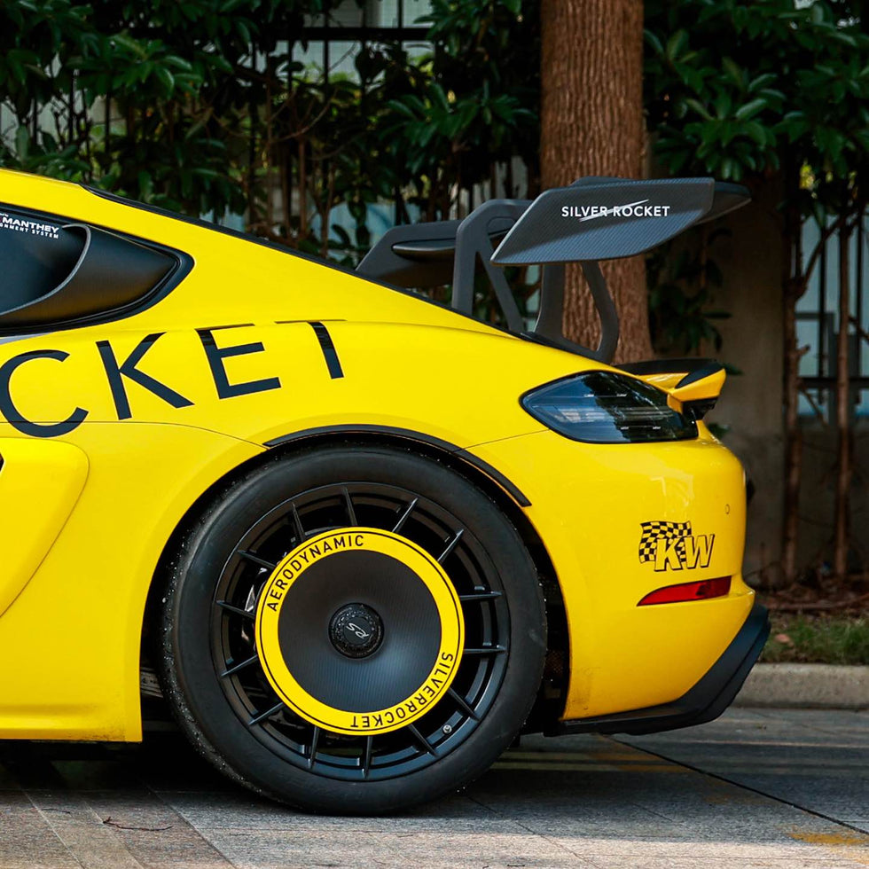 SilverRocket Porsche 718 GT4 RS Performance Kit