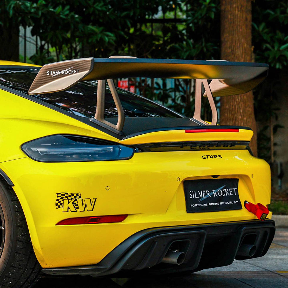 SilverRocket Porsche 718 GT4 RS Performance Kit